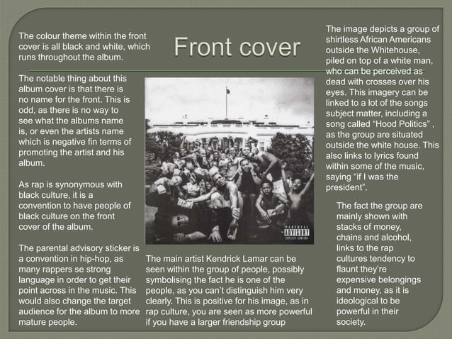 Digipak analysis 2 | PPT