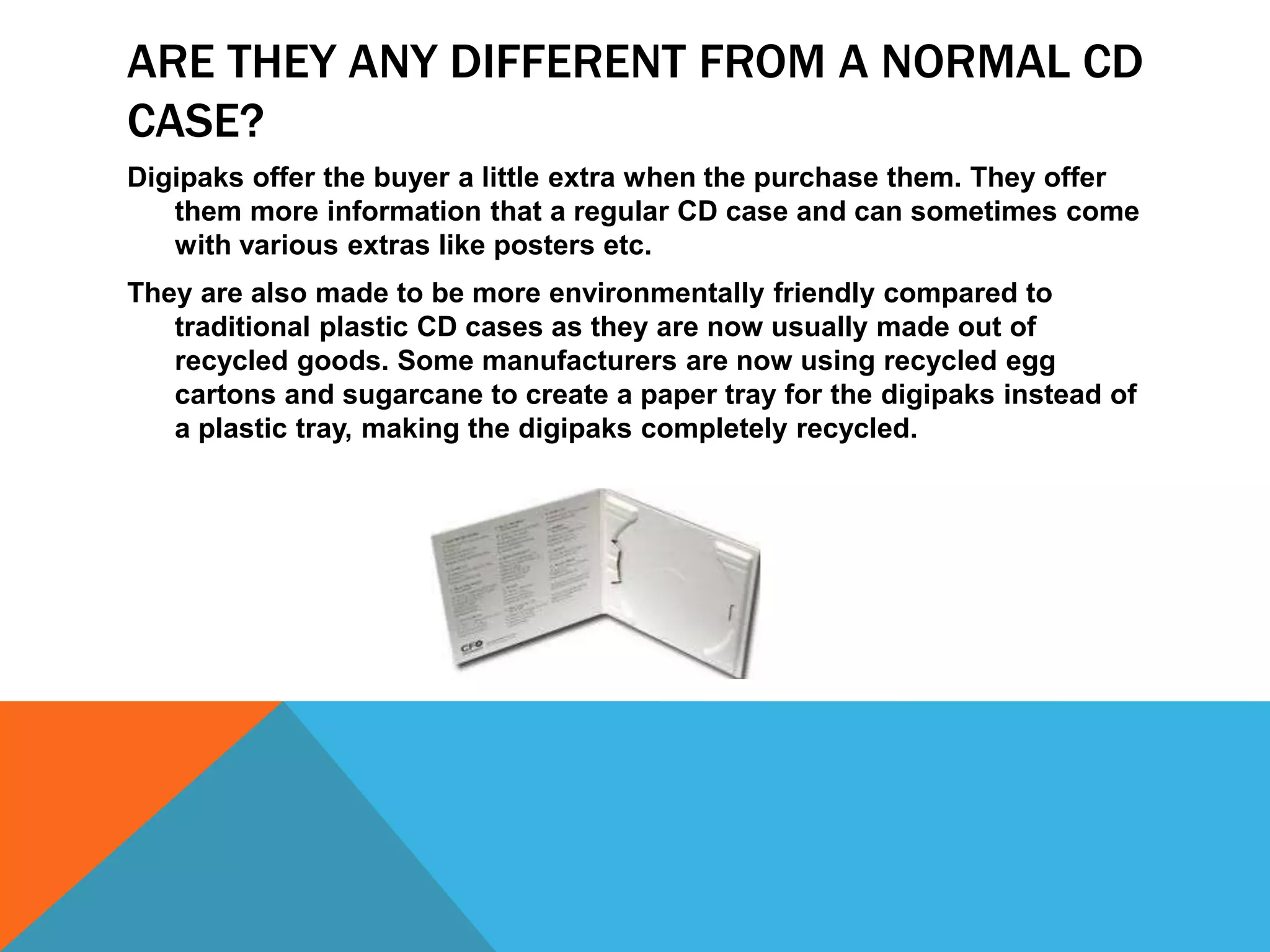 Digipak Analysis and History | PPTX