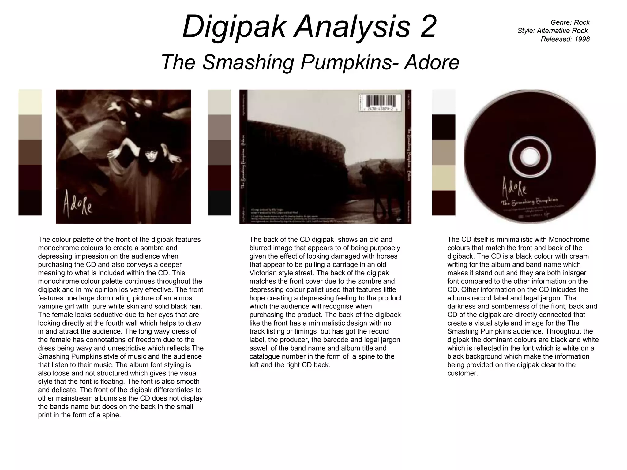 Digipak and magazine advert analysis | PPT