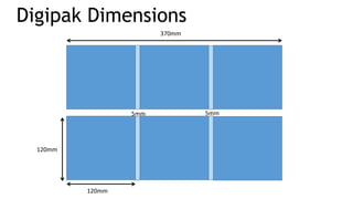Digipak dimensions | PPT
