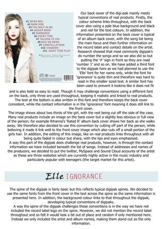 Digipak eval | DOCX | Music Video | Genres