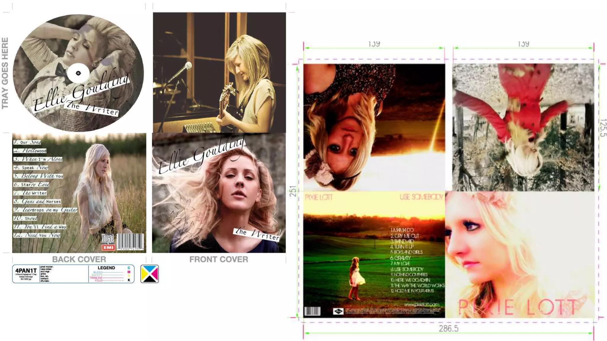 Digipak examples | PPTX