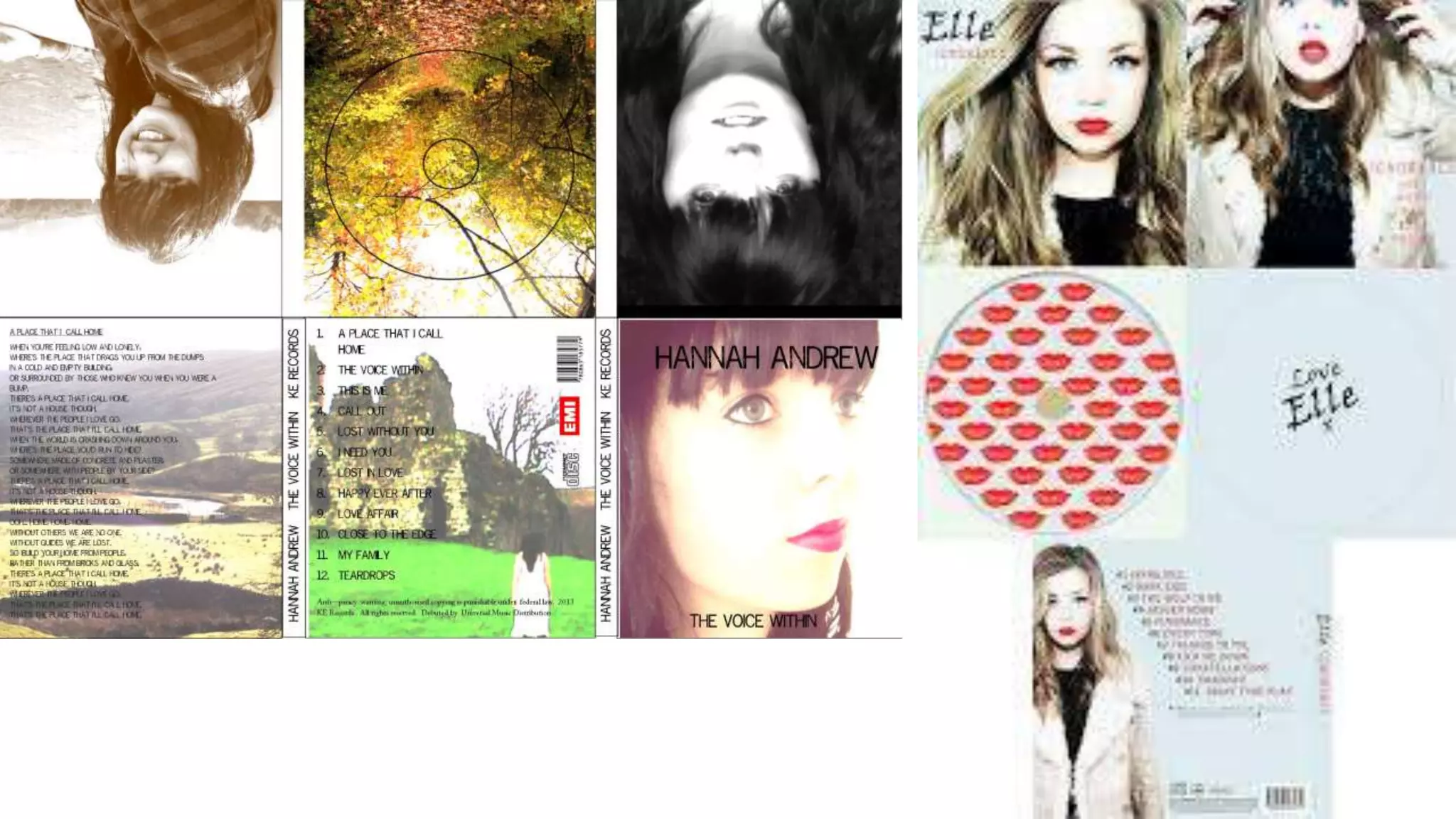 Digipak examples | PPTX