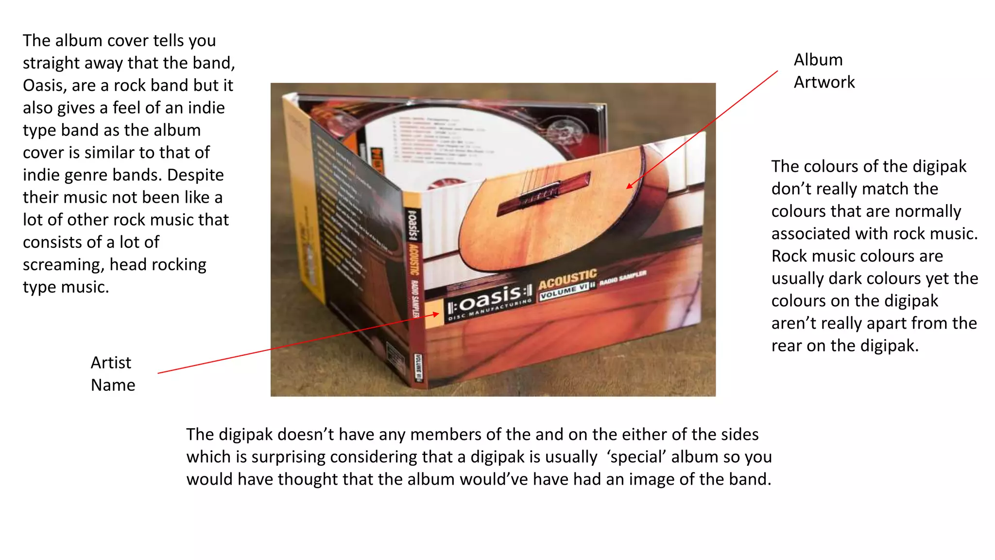 Digipak examples | PPTX | Album-oriented Rock | Rock Music