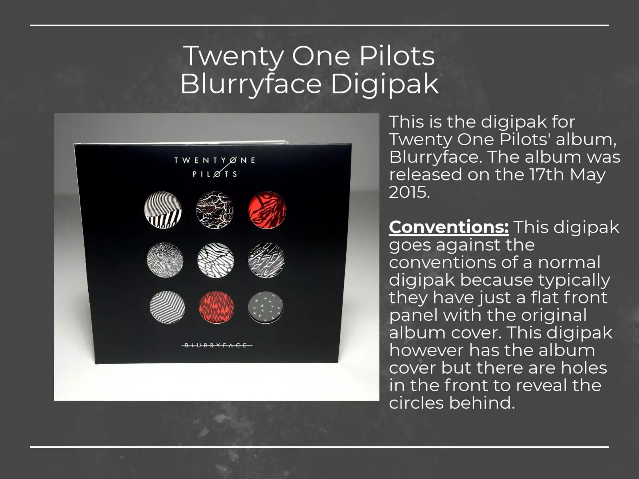 Digipak Analysis No.1 | PDF