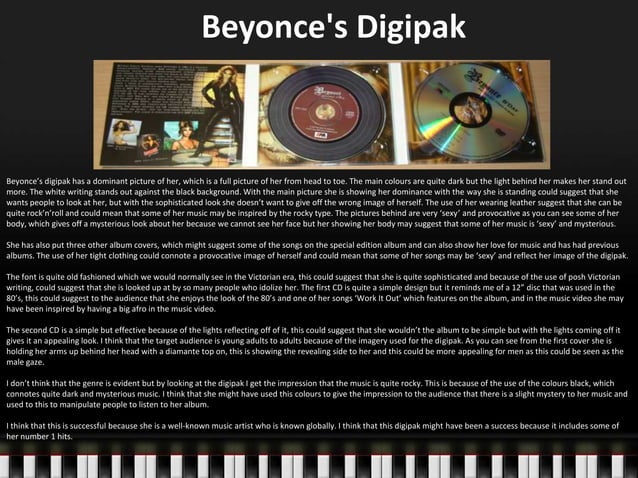 Digipak presentation | PPT
