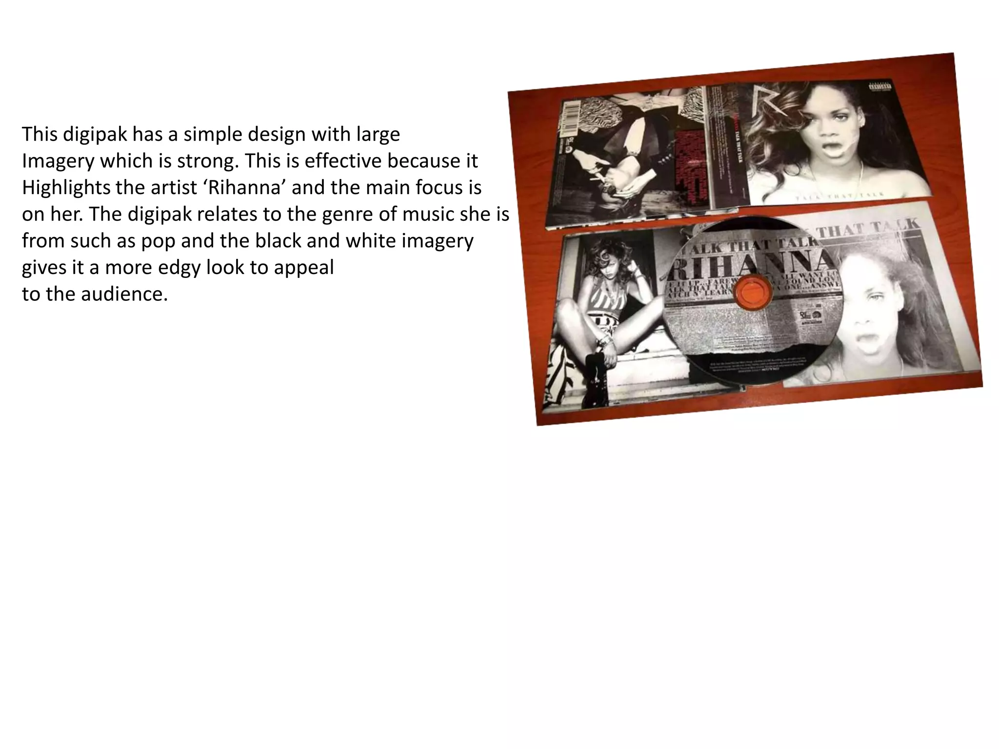 Digipak presentation | PPT