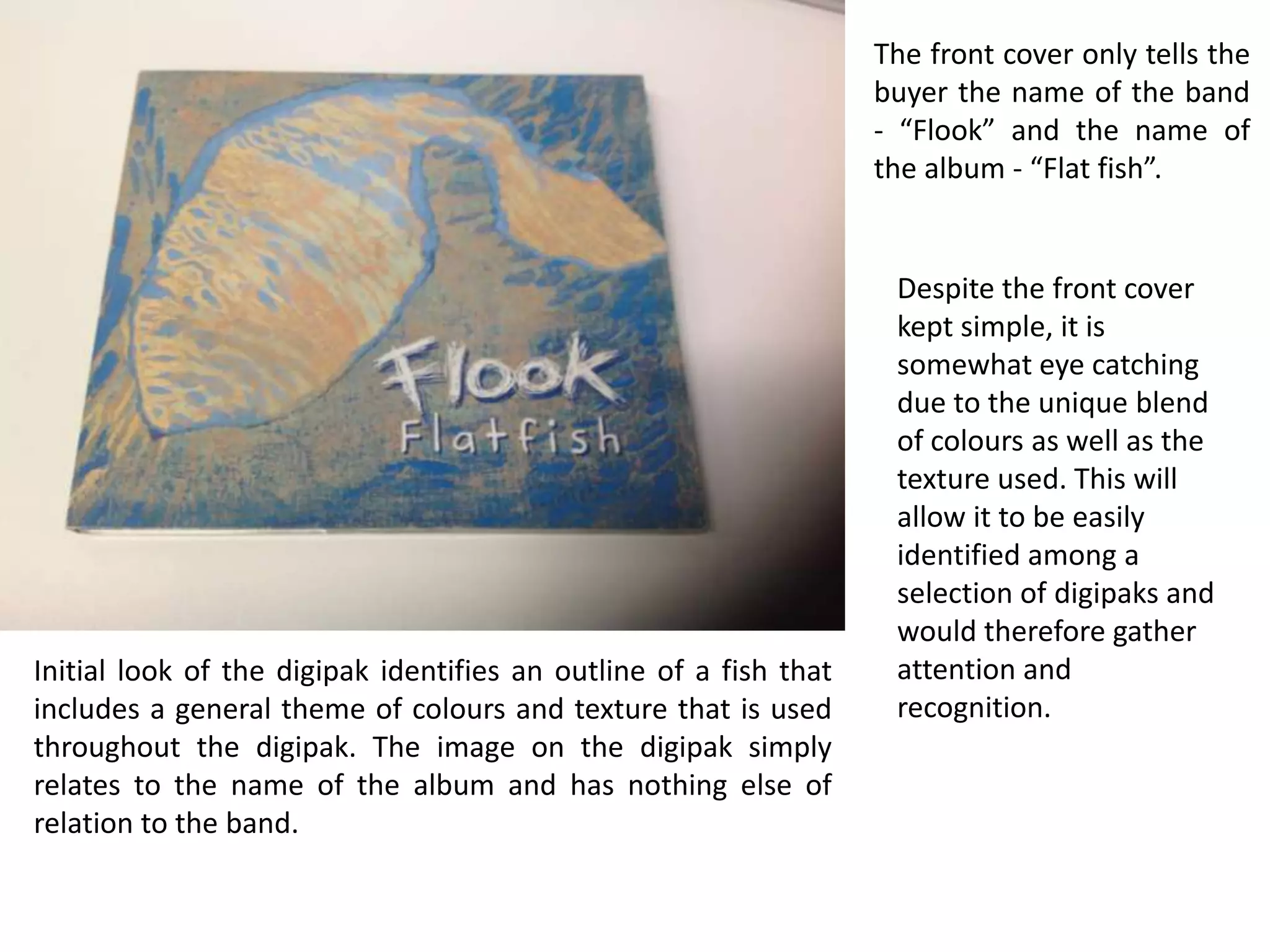 Digipak presentation | PPTX