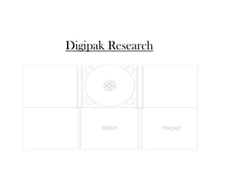 Digipak research | PPTX