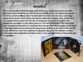 Digipak research | PPTX