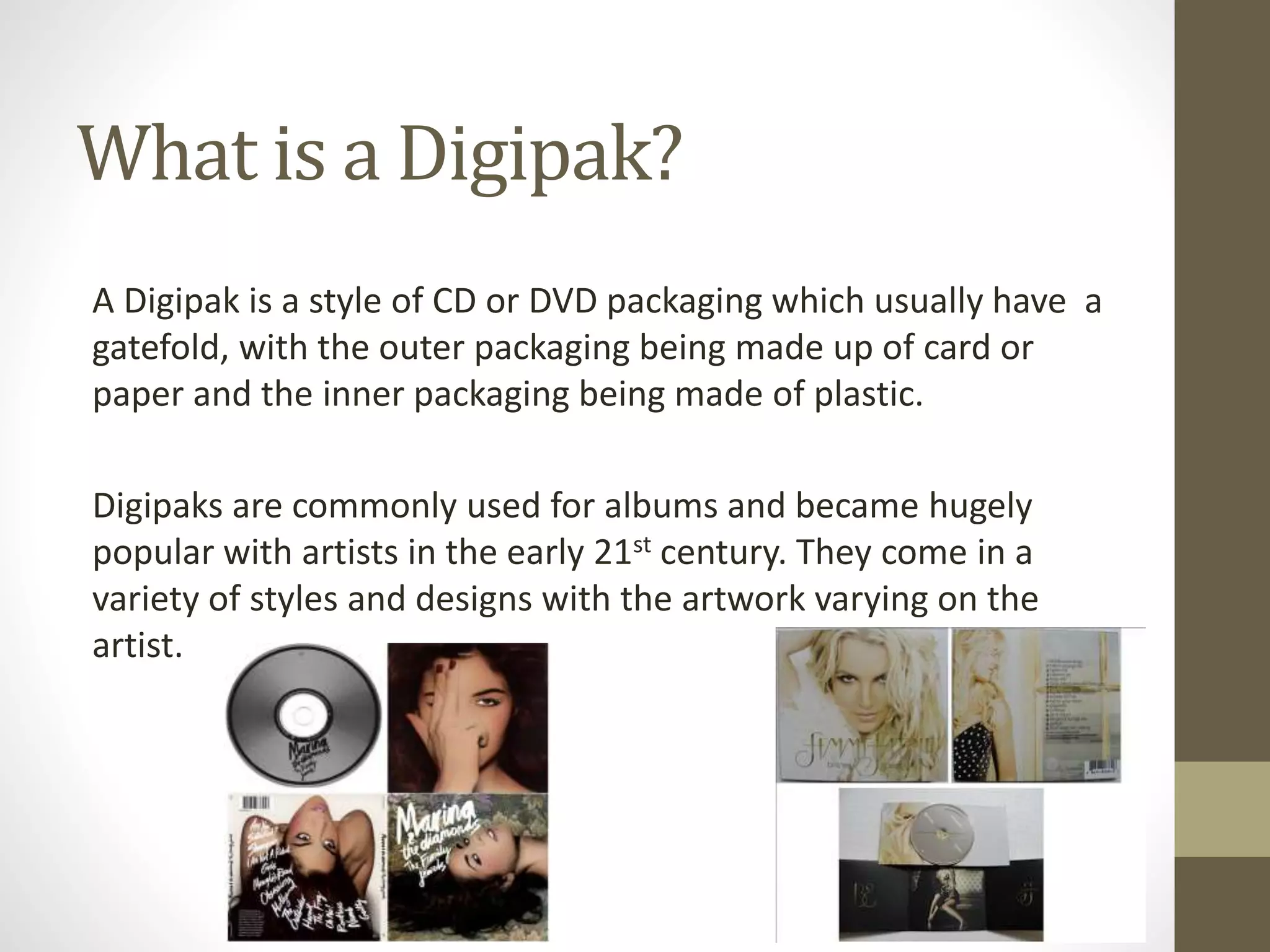 Digipak research danika 2 | PPT