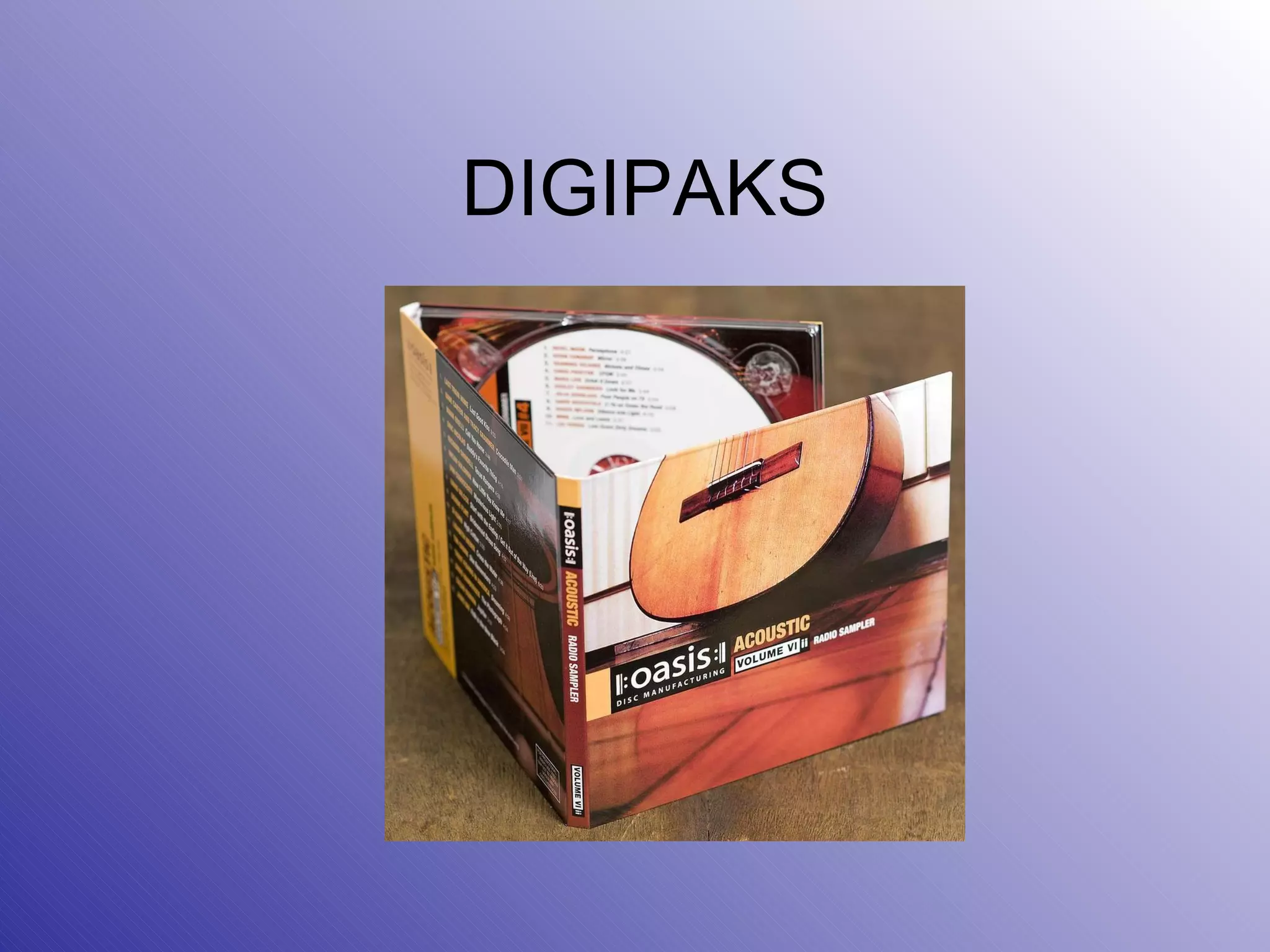 Digipaks | PPT