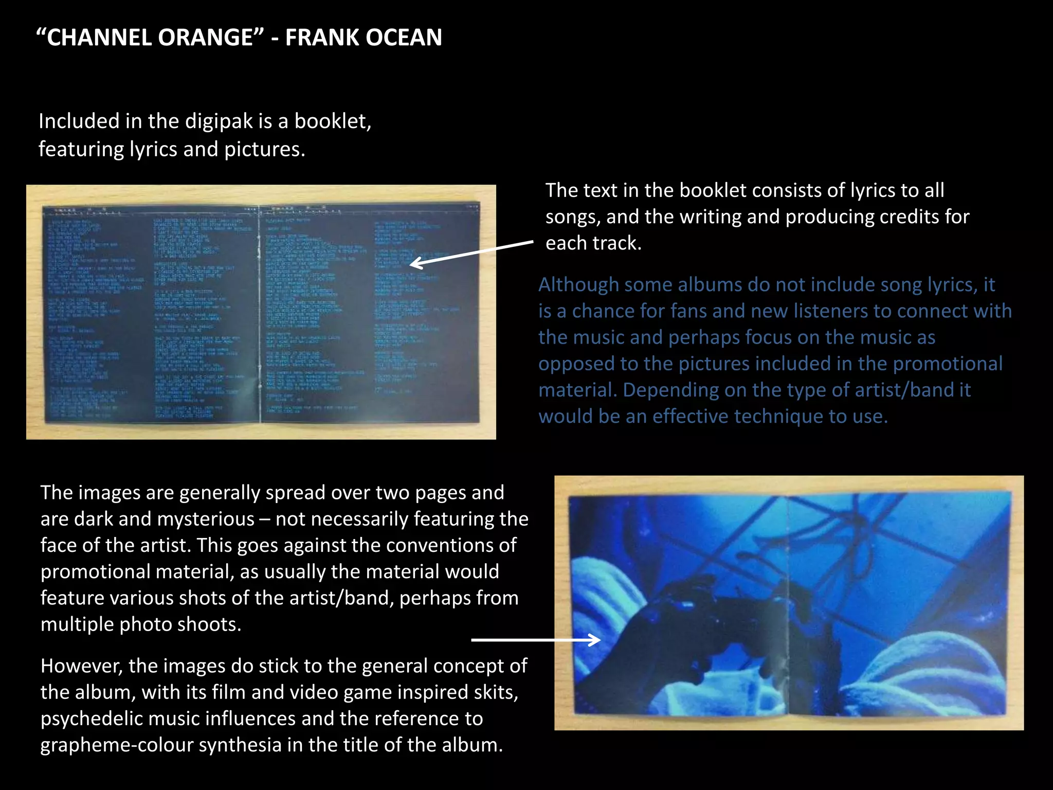 Digipak Analysis | PPTX