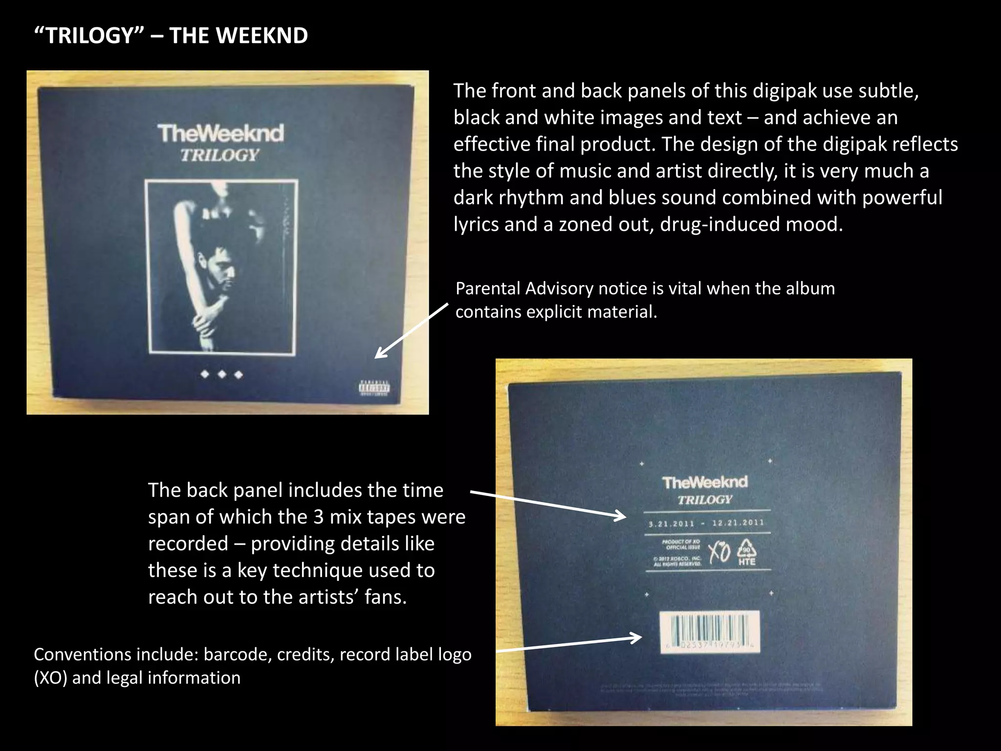 Digipak Analysis | PPTX