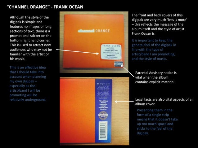 Digipak Analysis | PPTX