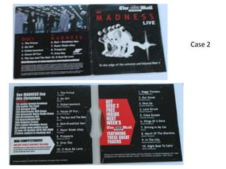 CD Covers and Digipak's research | PPTX