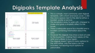 Digipaks media hw finished draft | PPT