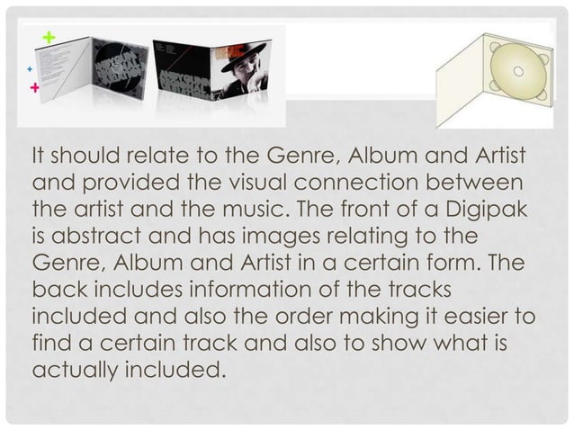 Digipaks research and analysis | PPT