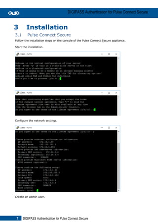Whitepaper: Digipass Authentication for Pulse Connect Secure | PDF