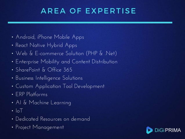 DigiPrima technologies profile | PPT