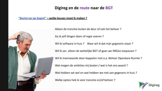 Digireg en de bgt | PPT