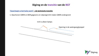 Digireg en de bgt | PPT