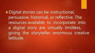 Digi story telling | PPTX