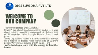 Digi Suvidha Pvt Ltd - Job Description (1).pptx
