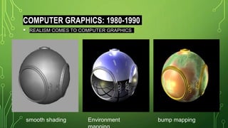Computer graphics | PPTX | Computer Animation | Computer Software and ...