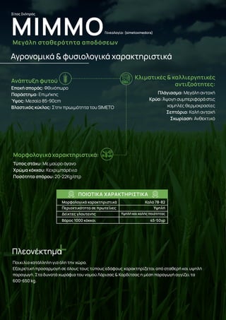 Κατάλογος Σπόρων Σιτηρών AGRIS | PDF