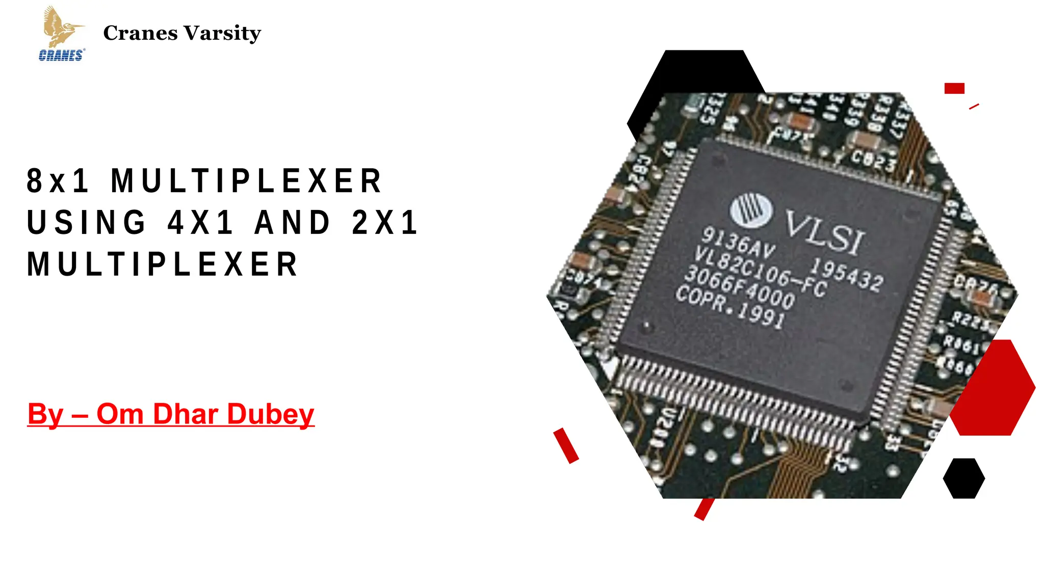 8 x 1 mux using 4x1 and 2x1 multiplexer | PPTX