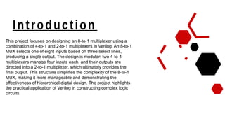 8 x 1 mux using 4x1 and 2x1 multiplexer | PPTX