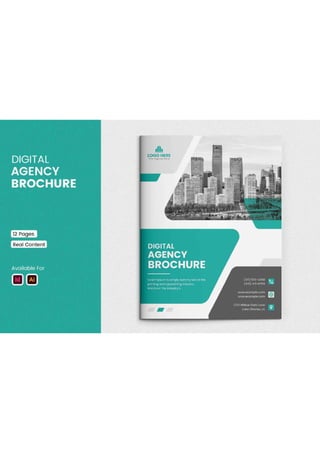 Digital Agency Brochure Layout | Graphypix | PDF