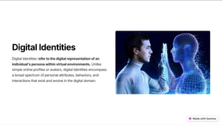 Digital Anthropomorphism: Exploring Digital Clones, Identities, and ...