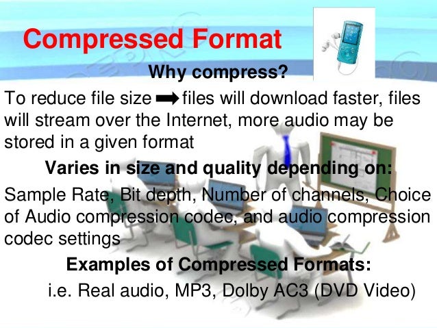 Digital Audio Formats PowerPointPresentation