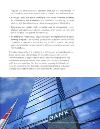 Digital Banking: Enhancing Customer Experience; Generating Long-Term ...