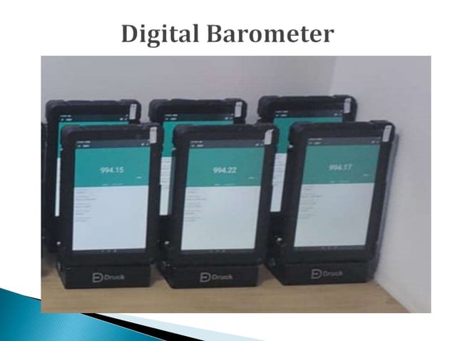 Portable Digital Barometer for Indian Air force | PPT