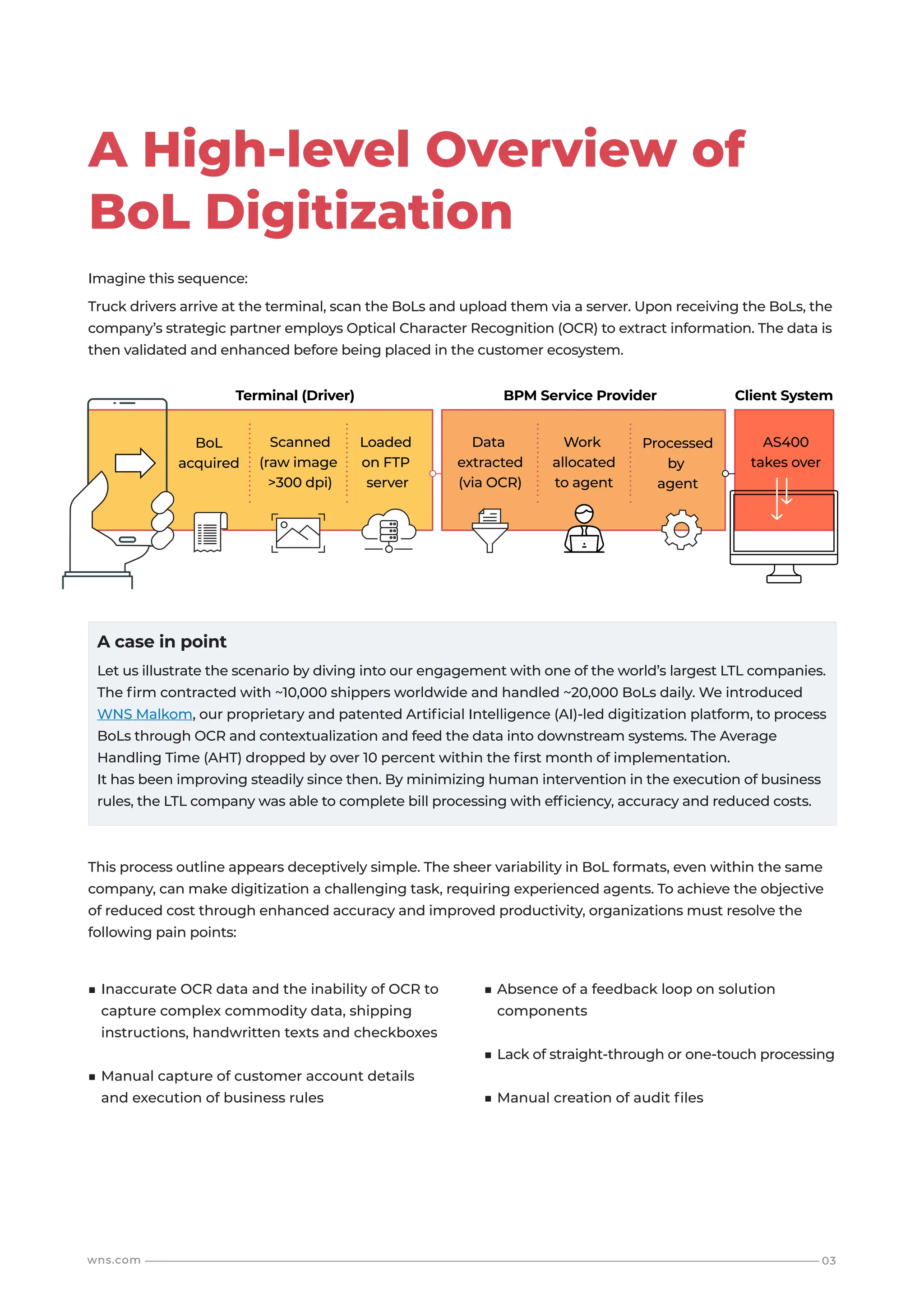 Bill of Lading in Logistics: Roadmap for Transformation | Whitepaper | PDF