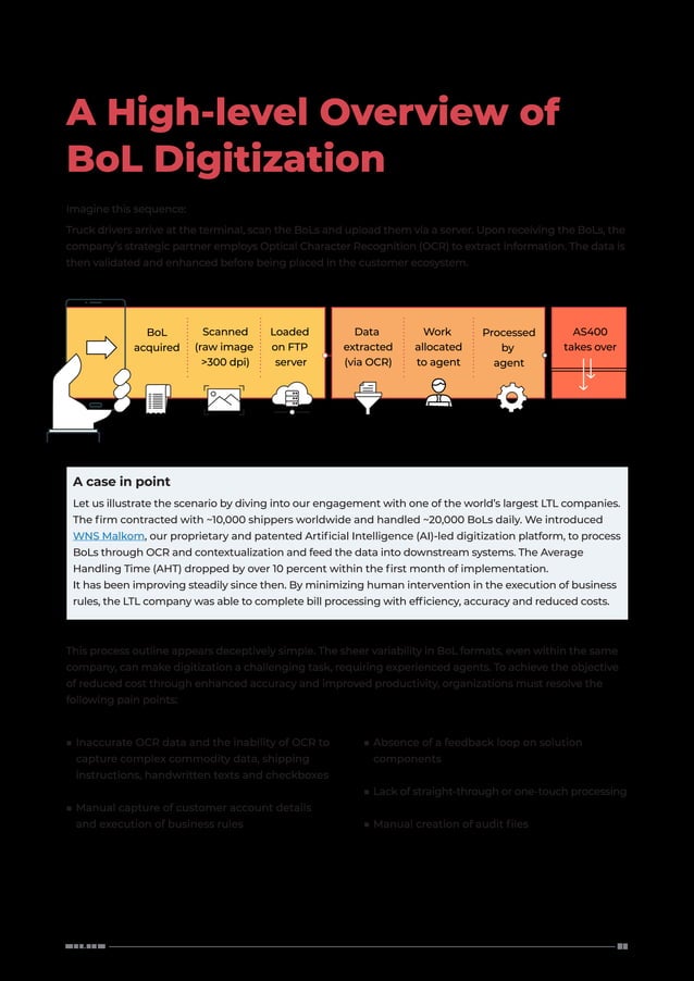 Bill of Lading in Logistics: Roadmap for Transformation | Whitepaper | PDF