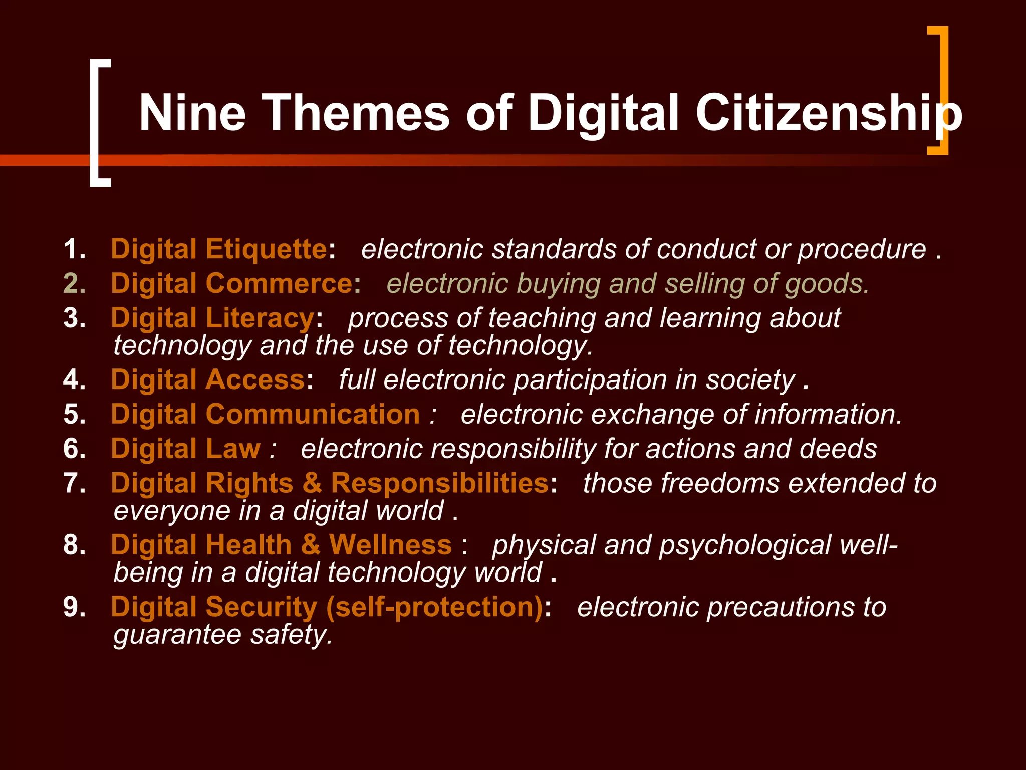 Digital Citizenship | PPT