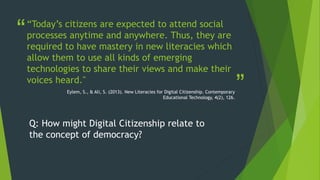 Digital Citizenship | PPT | Free Download