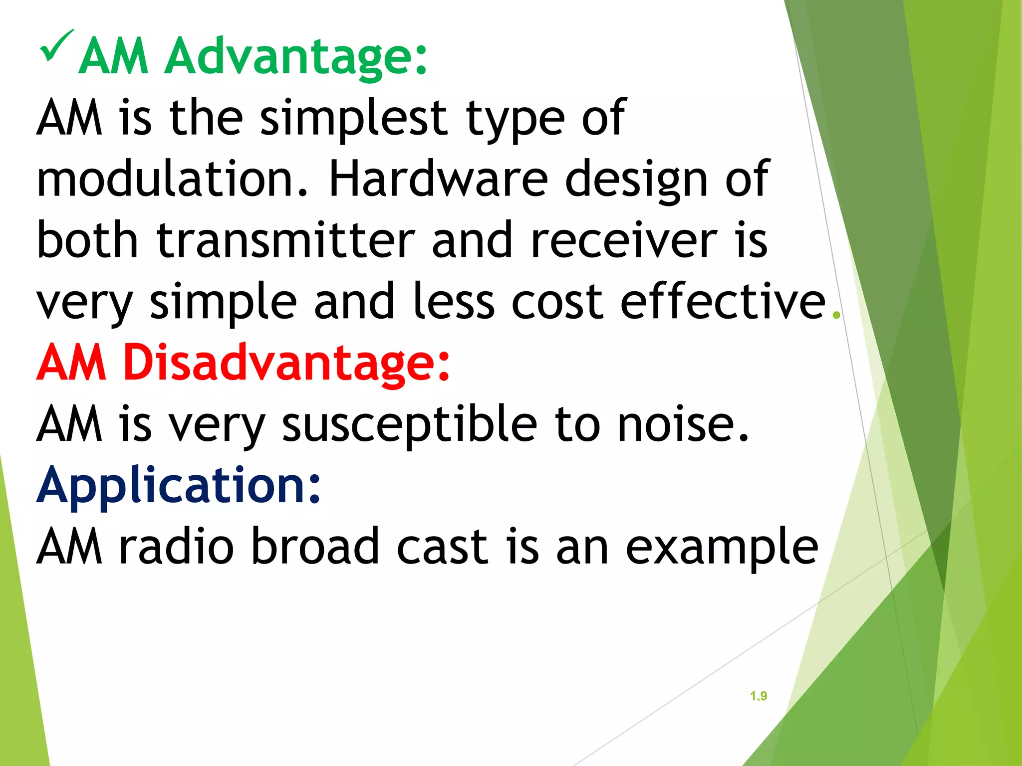 Different types of Modulation Techniques | PPT