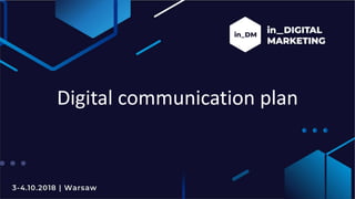 Digital communication plan w 5 krokach | PPT