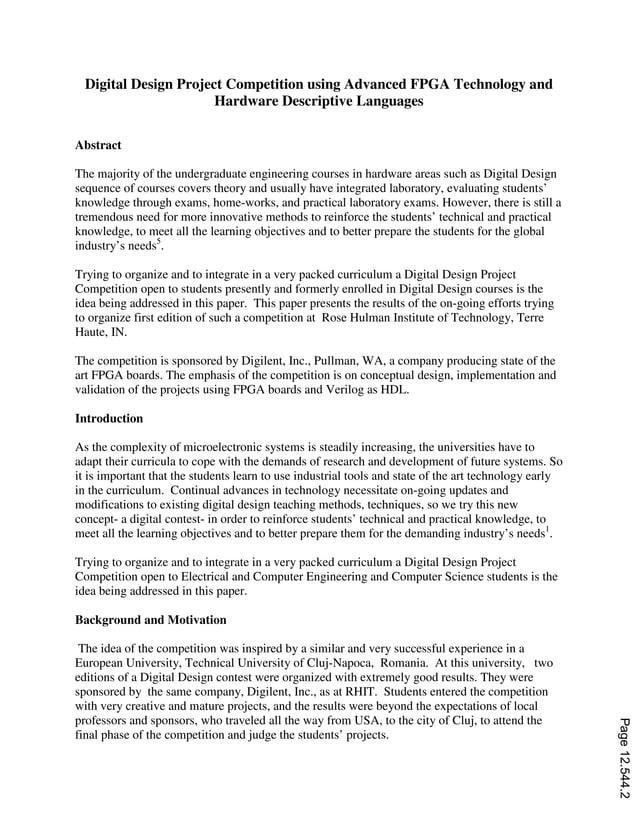digital-design-project-competition-using-advanced-fpga-technology-and-hardware-descriptive ...
