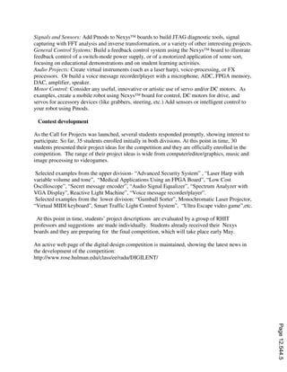 digital-design-project-competition-using-advanced-fpga-technology-and ...