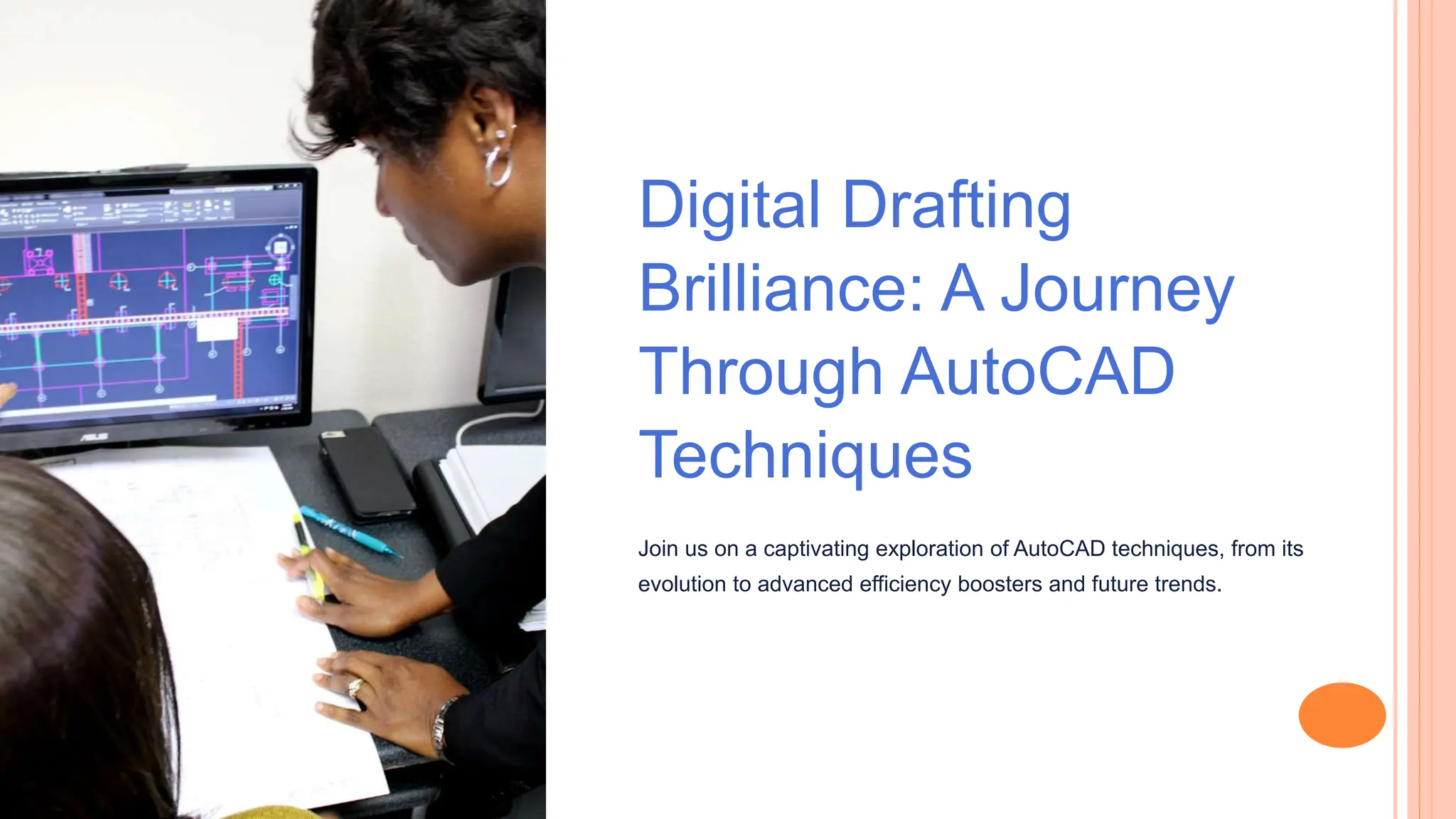 Digital-Drafting-Brilliance-A-Journey-Through-AutoCAD-Techniques | PPTX
