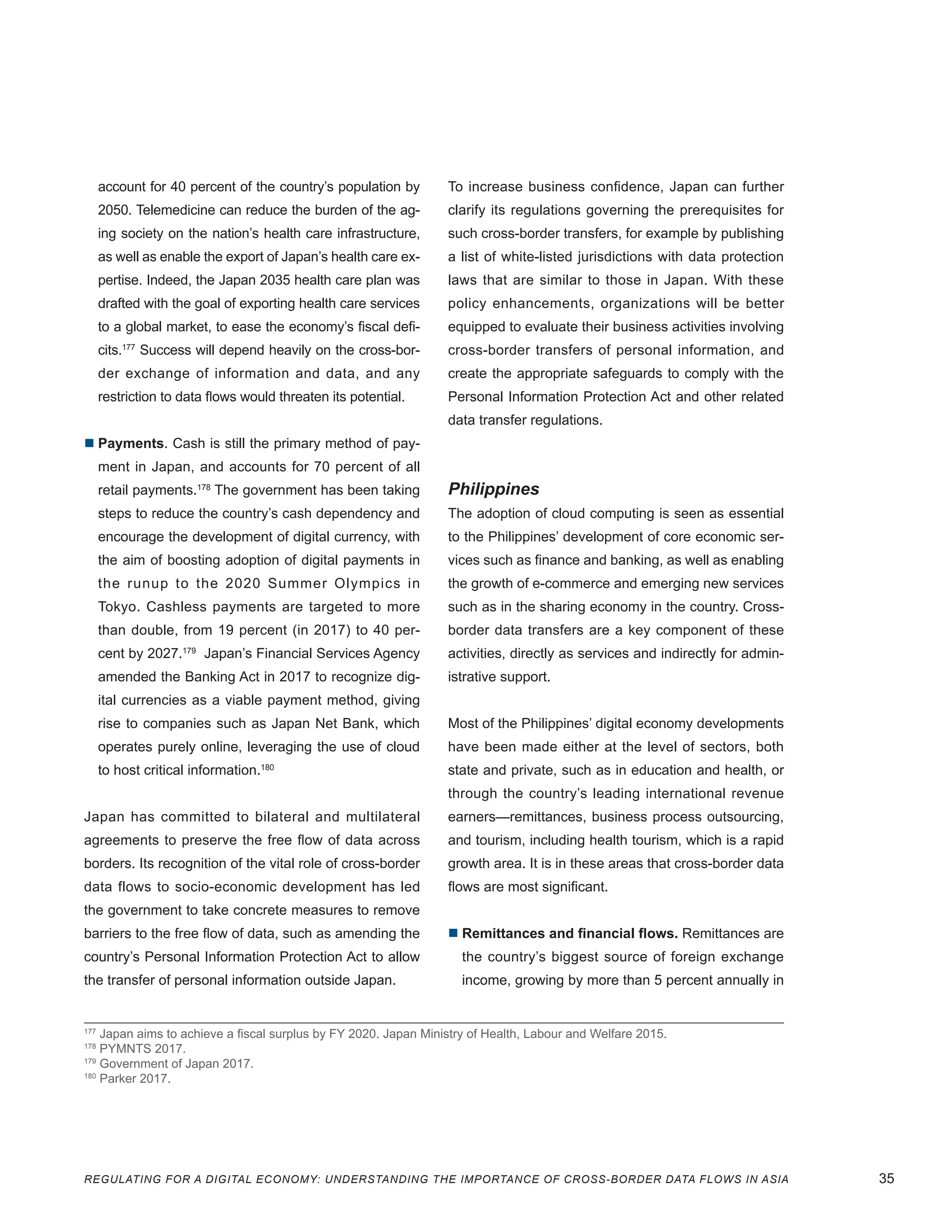 Regulating for a Digital Economy: Understanding the Importance of Cross-Border Data Flows in ...