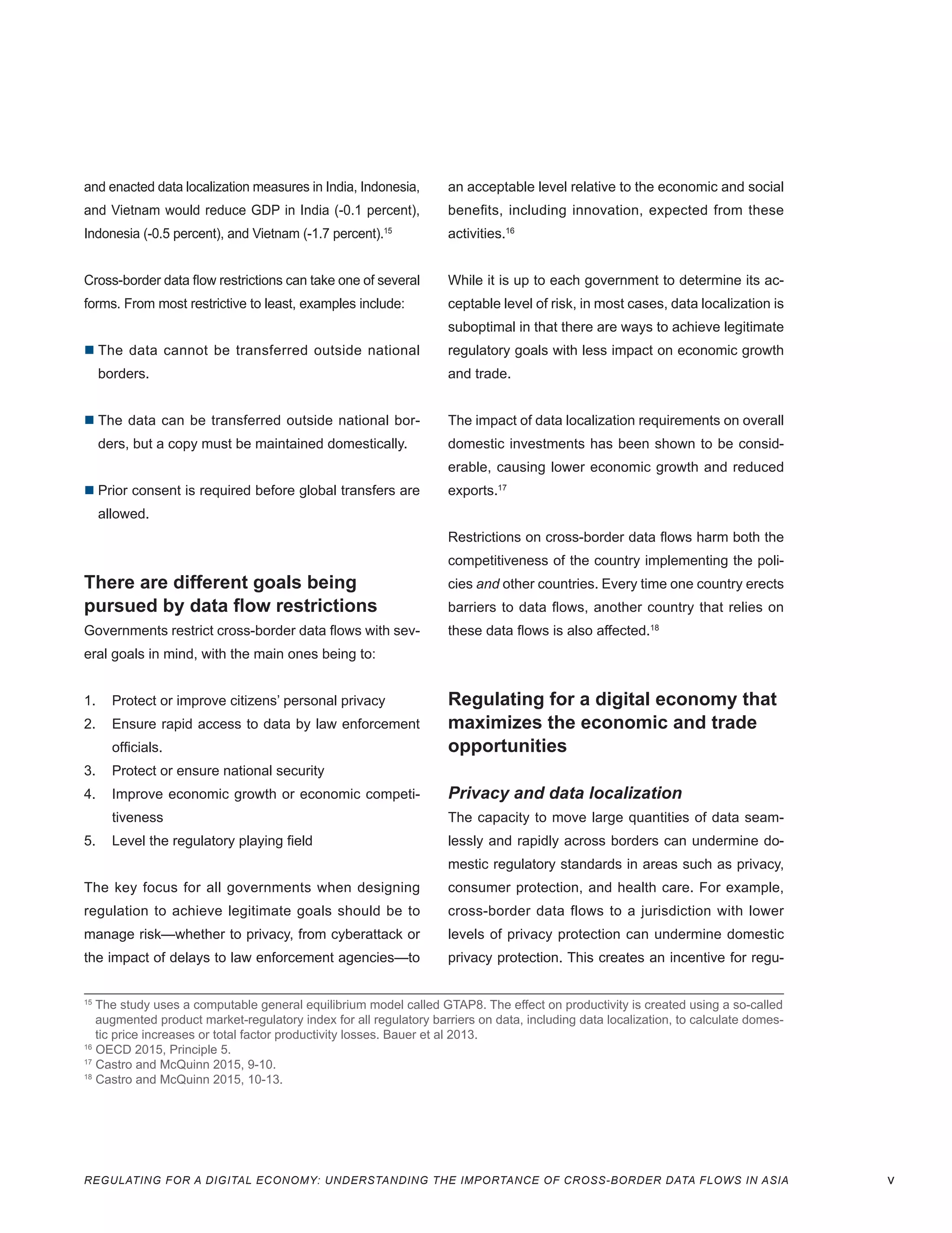 Regulating for a Digital Economy: Understanding the Importance of Cross-Border Data Flows in ...