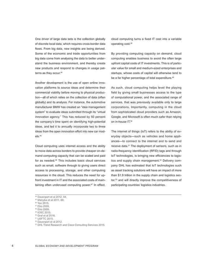 Regulating for a Digital Economy: Understanding the Importance of Cross-Border Data Flows in ...