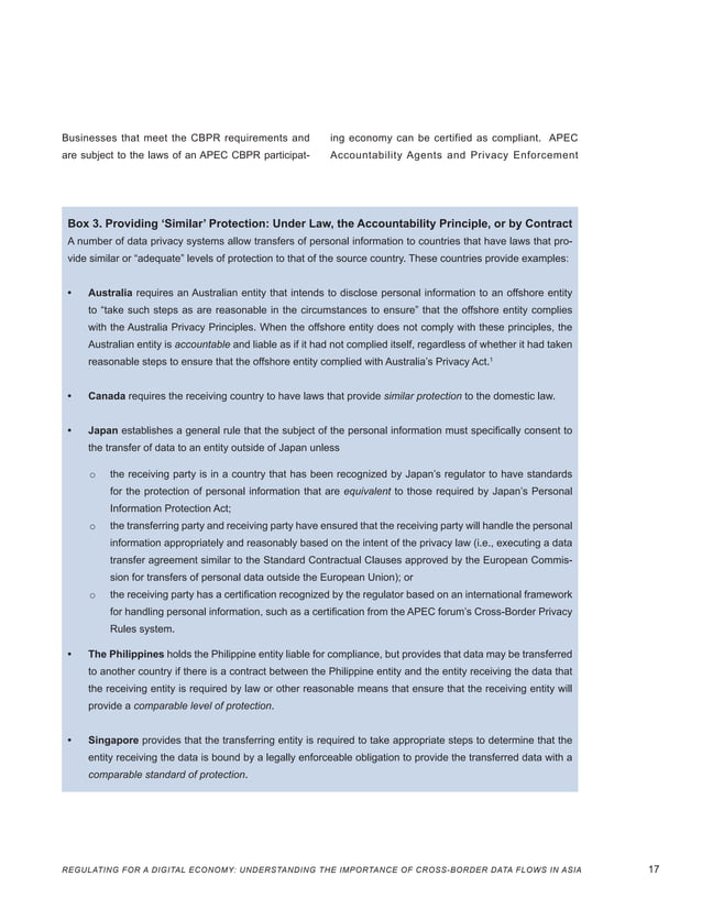 Regulating for a Digital Economy: Understanding the Importance of Cross-Border Data Flows in ...